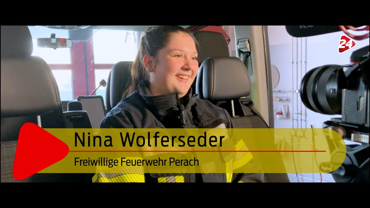Interview mit Nina Wolferseder von der FFW Perach - YouTube