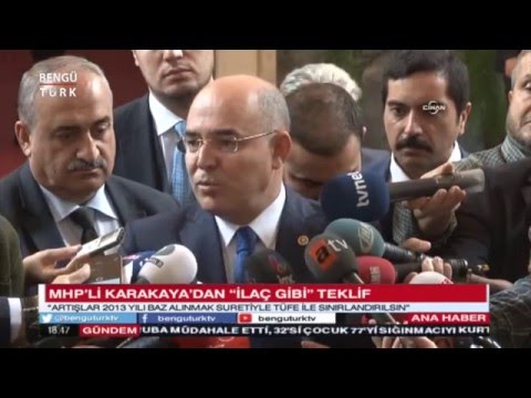 MHP'den Zorunlu ''Trafik Sigortası'' İçin Kanun Teklifi