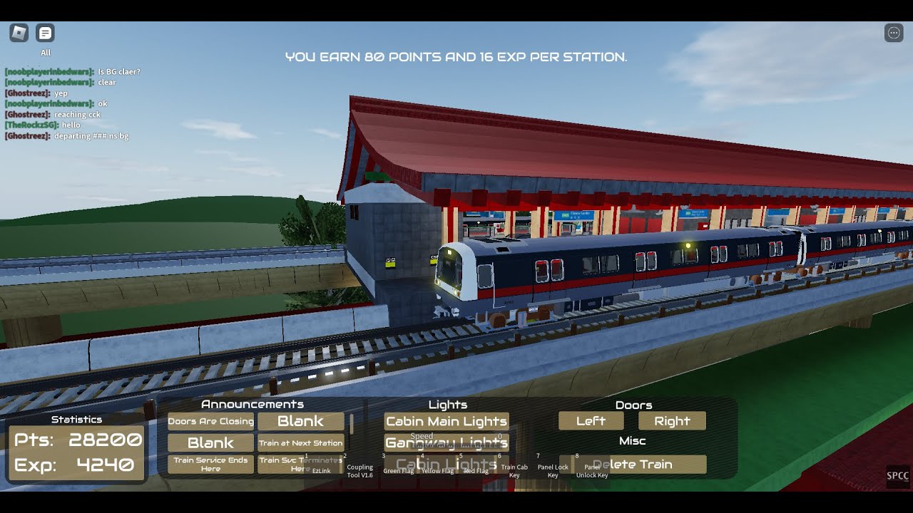 Roblox SPCC NSEWL 2024 | EWL | KHI C151 PMSM 131/132 : Depart from Boon ...