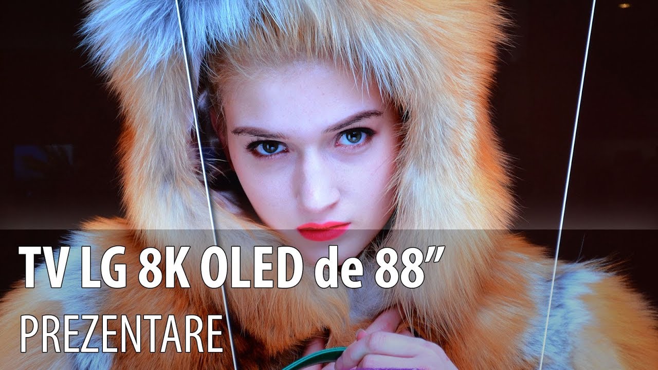Prezentare primul televizor LG OLED 8K de 88 inch (Limba Română) # ...