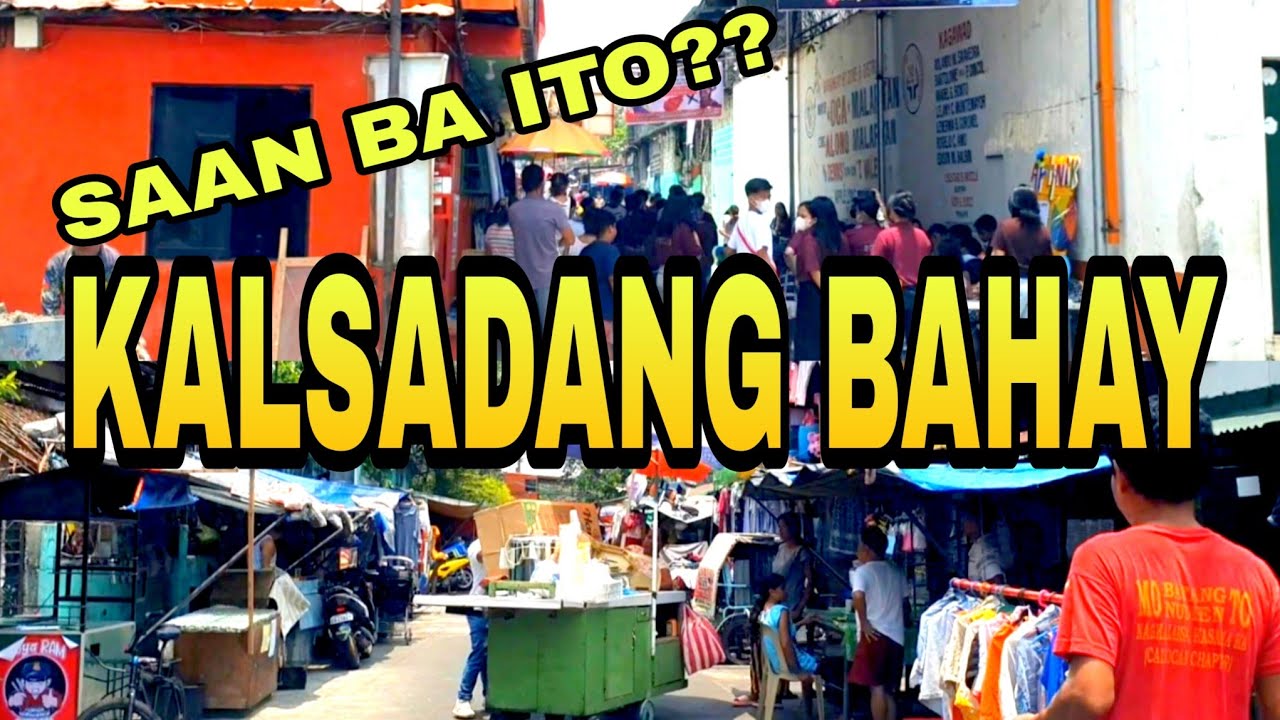GRABE! ISANG BARANGAY! Binahayan ang mga KALSADA! - YouTube