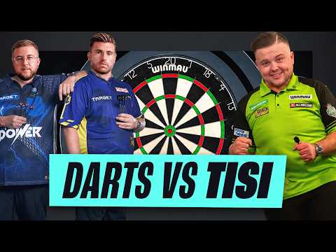 QUALITÄT am BOARD... 🙃 GamerBrother vs Tisi Schubech - DARTS EDITION 😂🎯