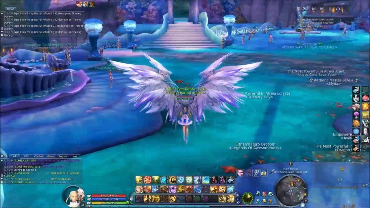 Aion 5.0 how to Repair Aether Generator Signia New Start Legion for ...