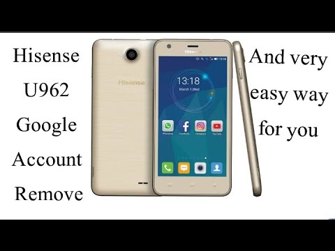 how to hisense u962 2018 u962 2019 frp bypass google account remove ...
