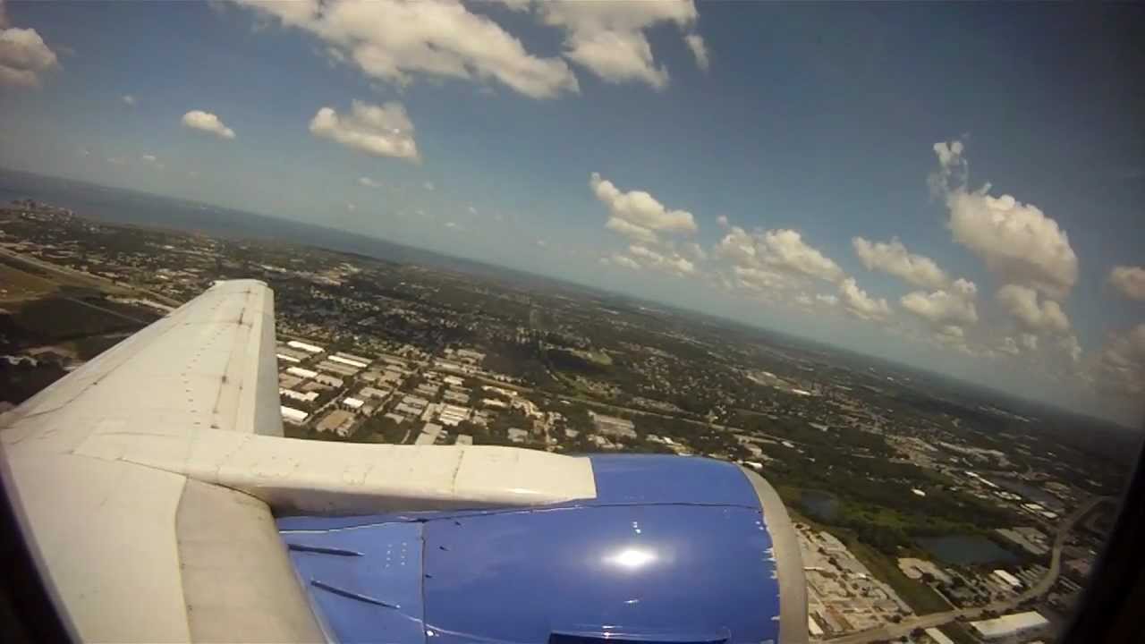 GoPro Plane Window Seat (Tampa International Airport) - YouTube