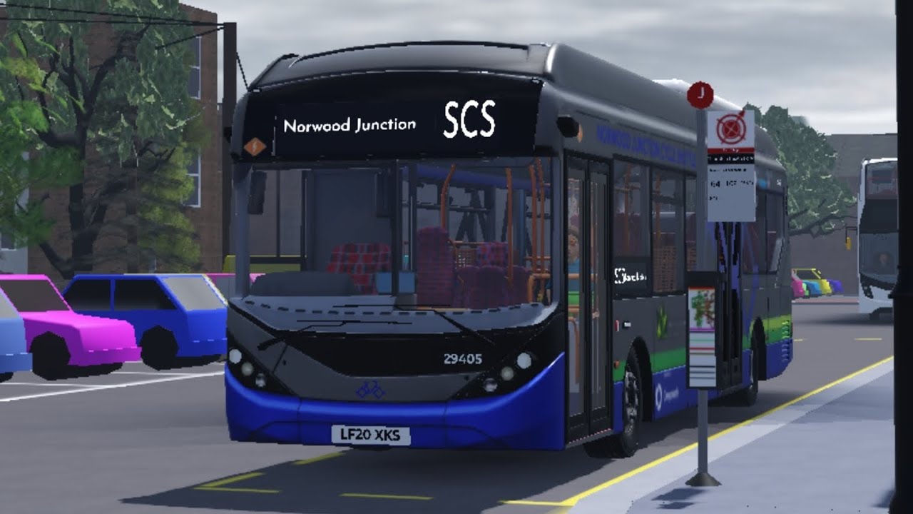I Drove The New Cycle Bus Around Norwood Junction - Roblox Croydon SIM ...