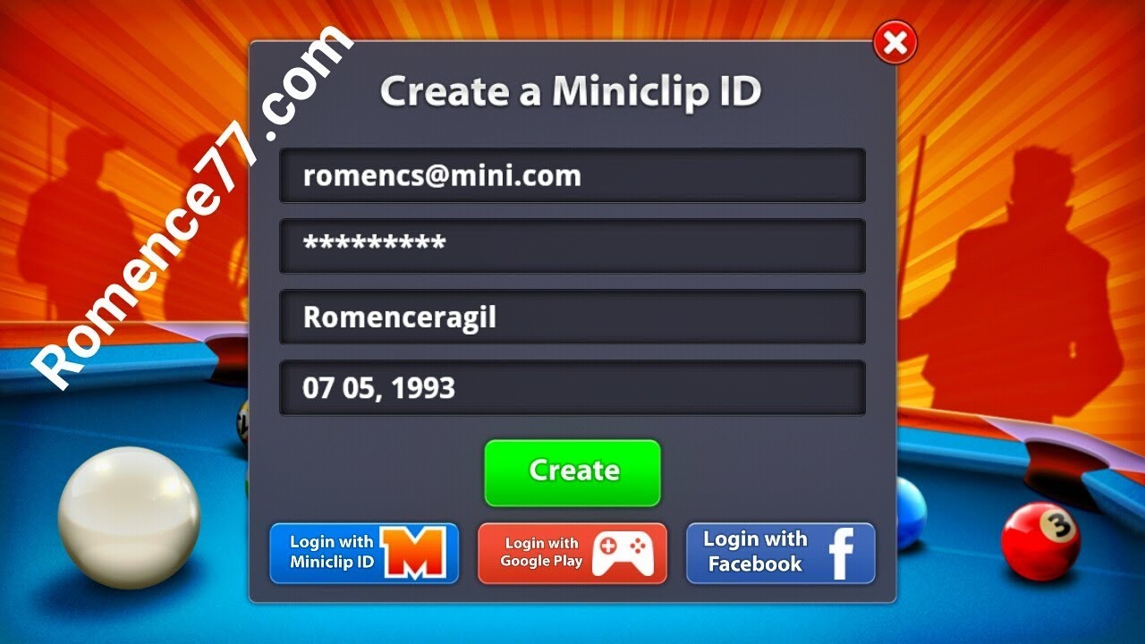 How to creat miniclip ID - YouTube