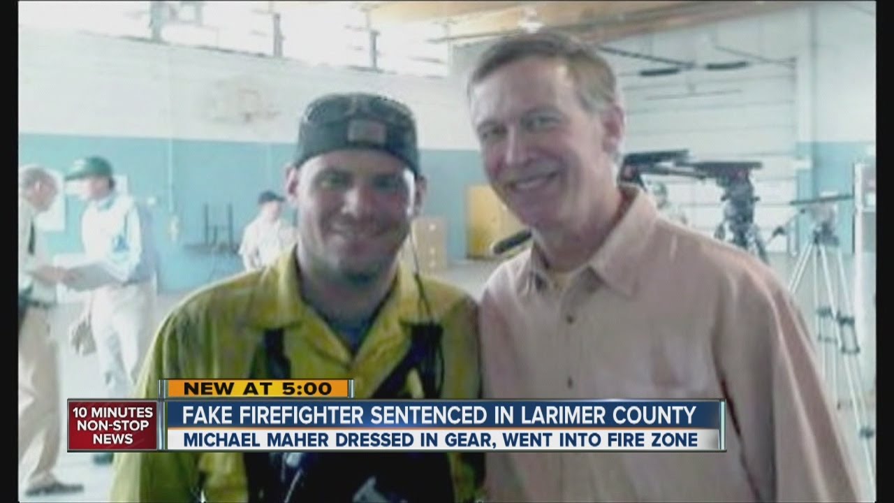 Fake firefighter sentenced in Larimer County - YouTube
