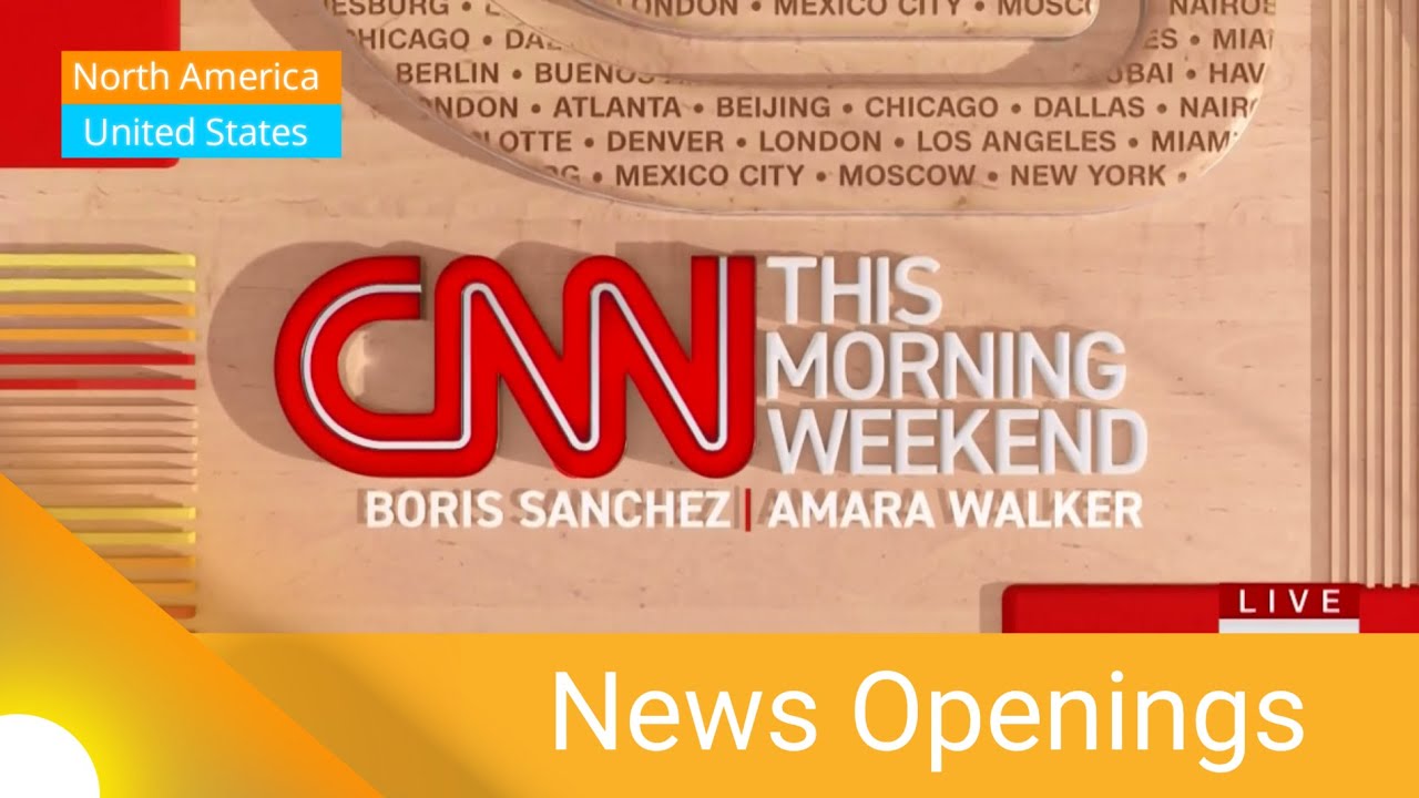 CNN This Morning Weekend Edition Opening (7:00 PM EDT November 5, 2022 ...