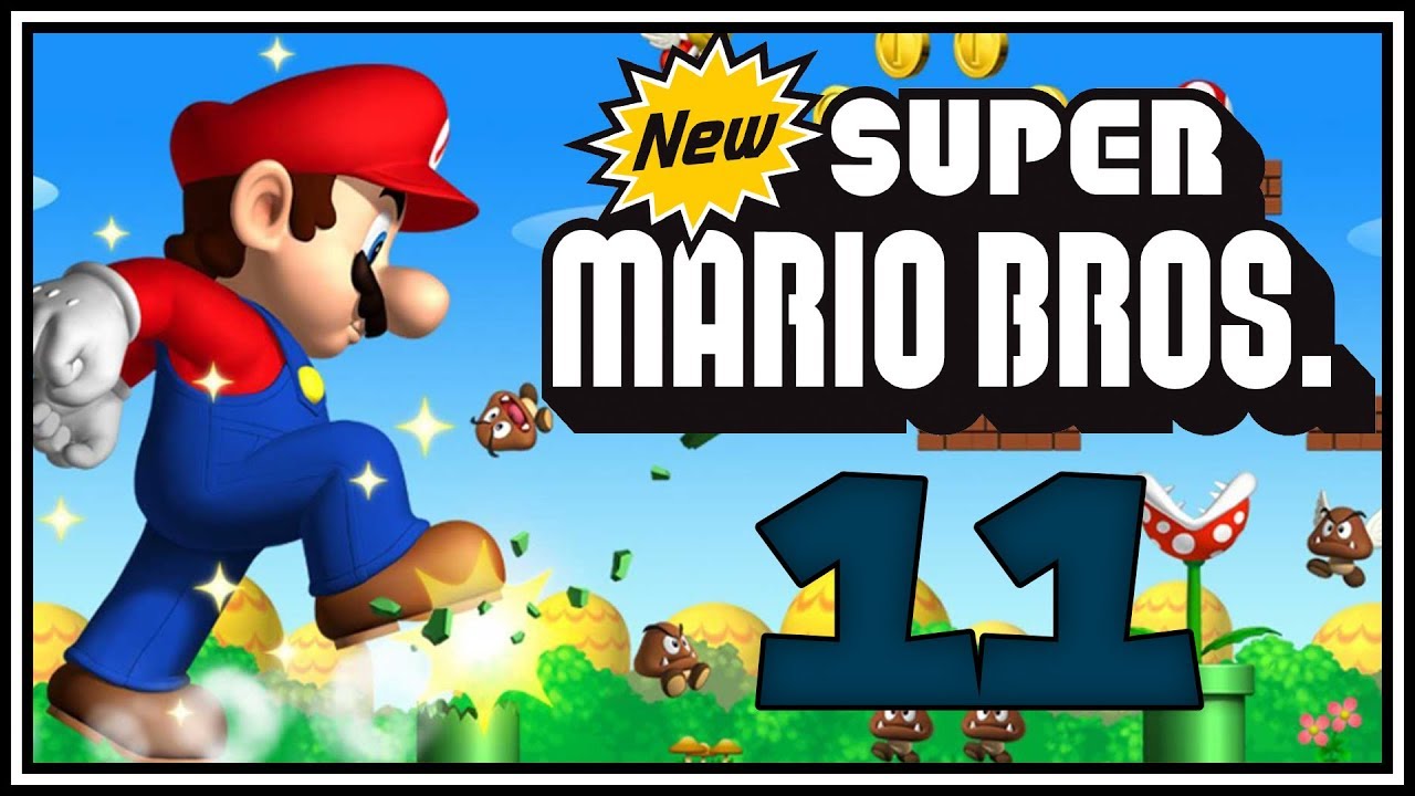 Let's Play New Super Mario Bros. (100%) "Eine eiskalte Landschaft ...