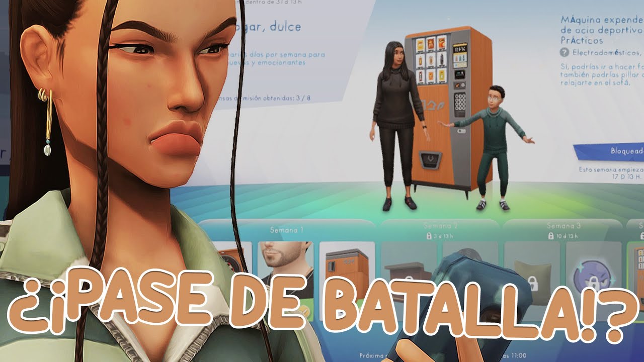 EA ha añadido un PASE DE BATALLA en LOS SIMS - YouTube