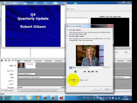 การใช้งานโปรแกรม Microsoft Producer 2003 (ไฟล์ mp4) - YouTube