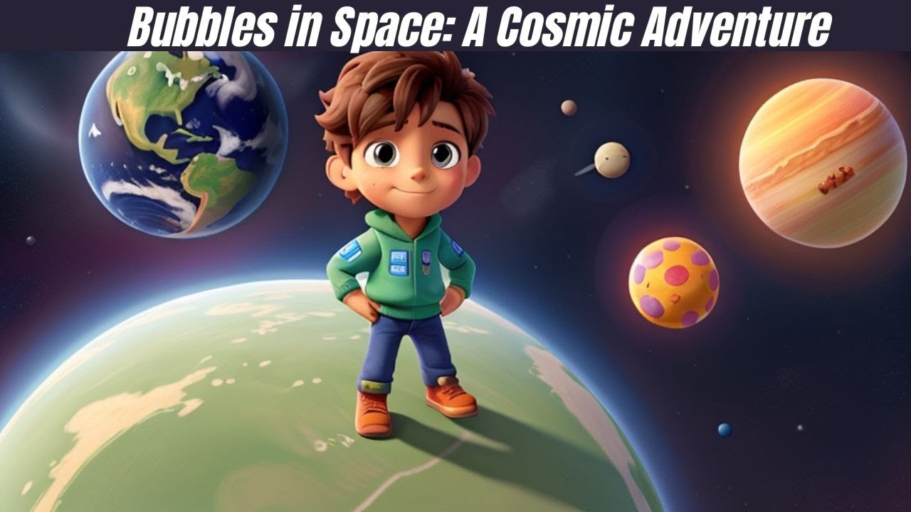 Bubbles in Space: A Cosmic Adventure_albatross village_kids animated cartoon videos - YouTube