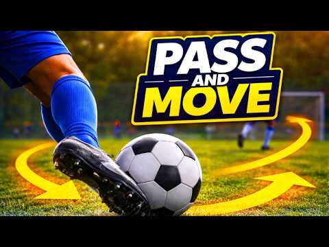 How To Pass And Move In Soccer (Simple Guide) - YouTube