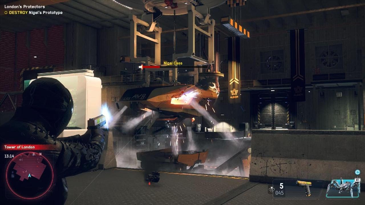 Watchdogs: Legion - Resistance Mode: Nigel Cass Boss Fight Clear - YouTube
