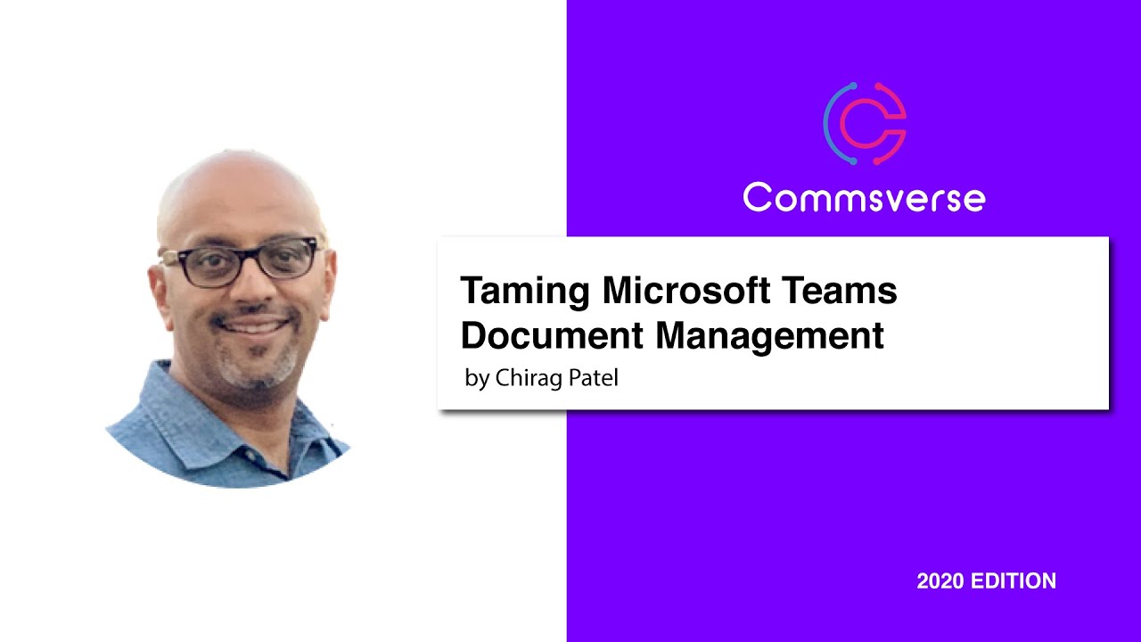 Taming Microsoft Teams with Document Management - YouTube