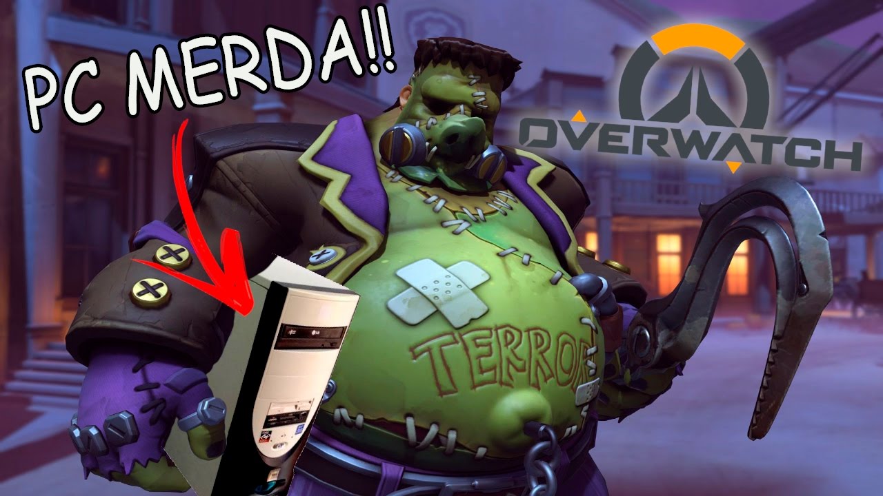 Overwatch Jogando em PC MERDA! - YouTube