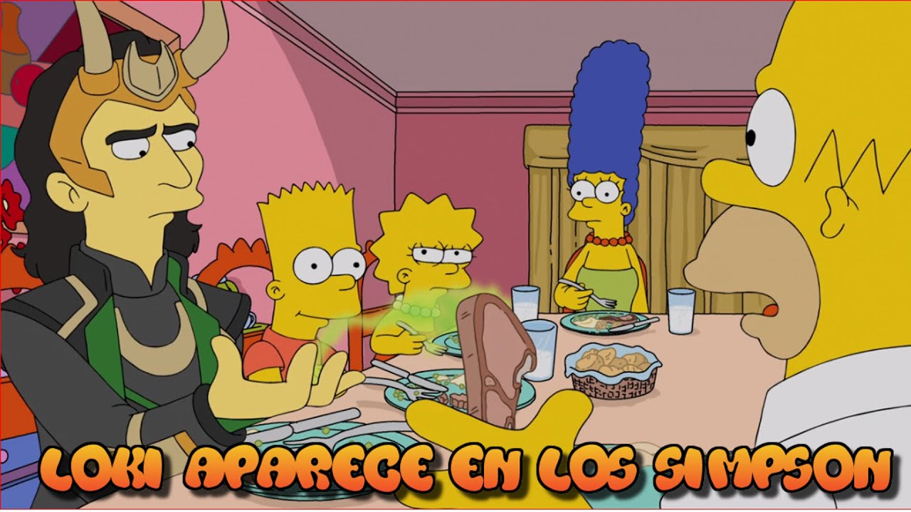 ☑ Los Simpson - Loki aparece y se enfrenta a Lisa ☑ - YouTube
