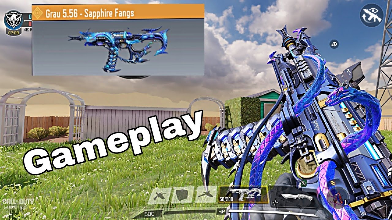 Best Grau 5.56 skin in codm #codm - YouTube