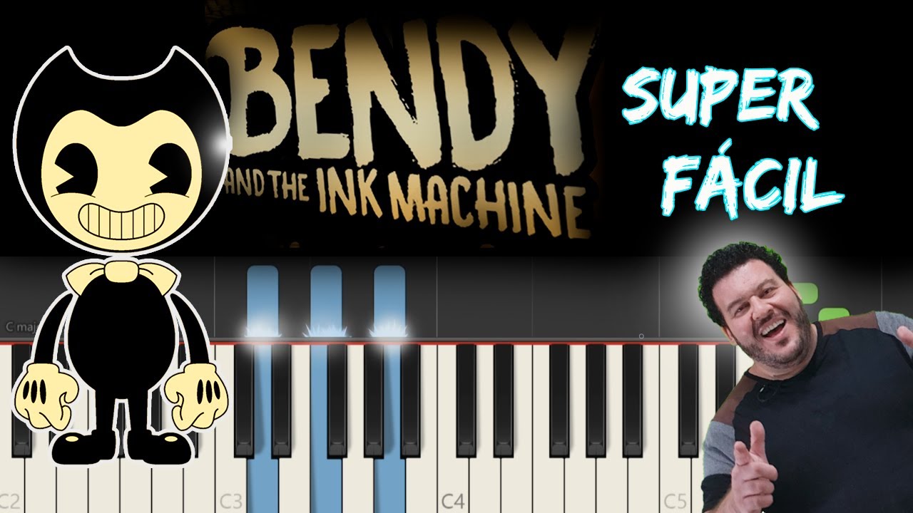 Bendy and The Ink Machine (Build Our Machine ) EASY PIANO TUTORIAL I ...