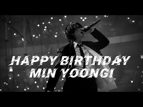 Happy birthday Min Yoongi #bts #yoongi #suga #agustd #birthday #yoongiday