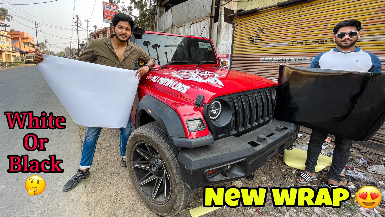 New Custom Wrap for My THAR 😍 @bikerboyzahir ne Thok dia Thar ko 😭 ...