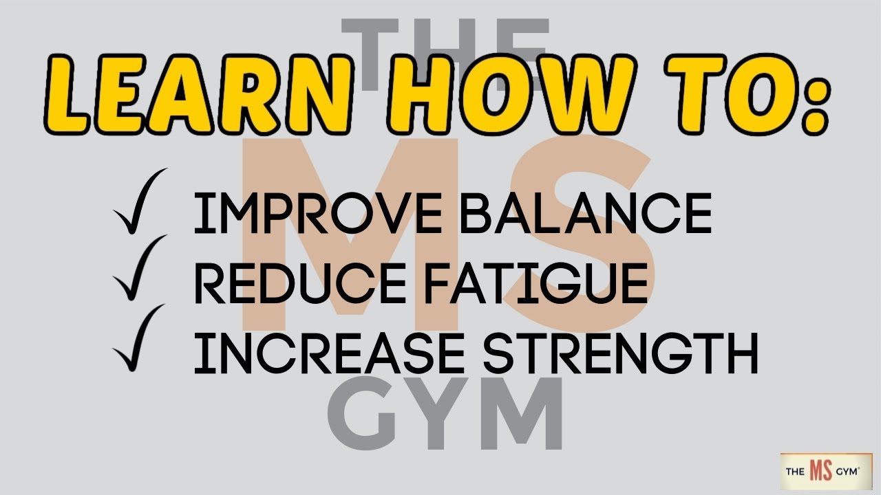 MULTIPLE SCLEROSIS EXERCISE - SEATED PENCIL PUSHUPS - YouTube