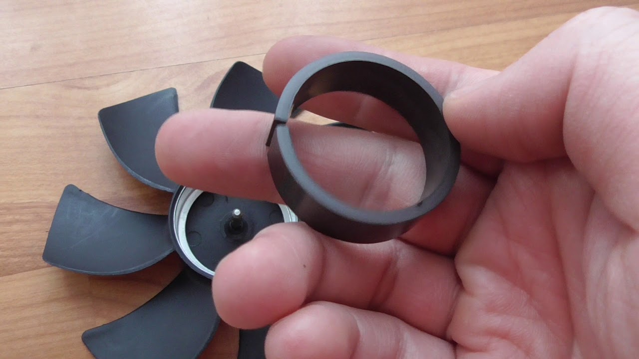 Permanent Magnet on the Rotor of a Brushless DC fan - YouTube