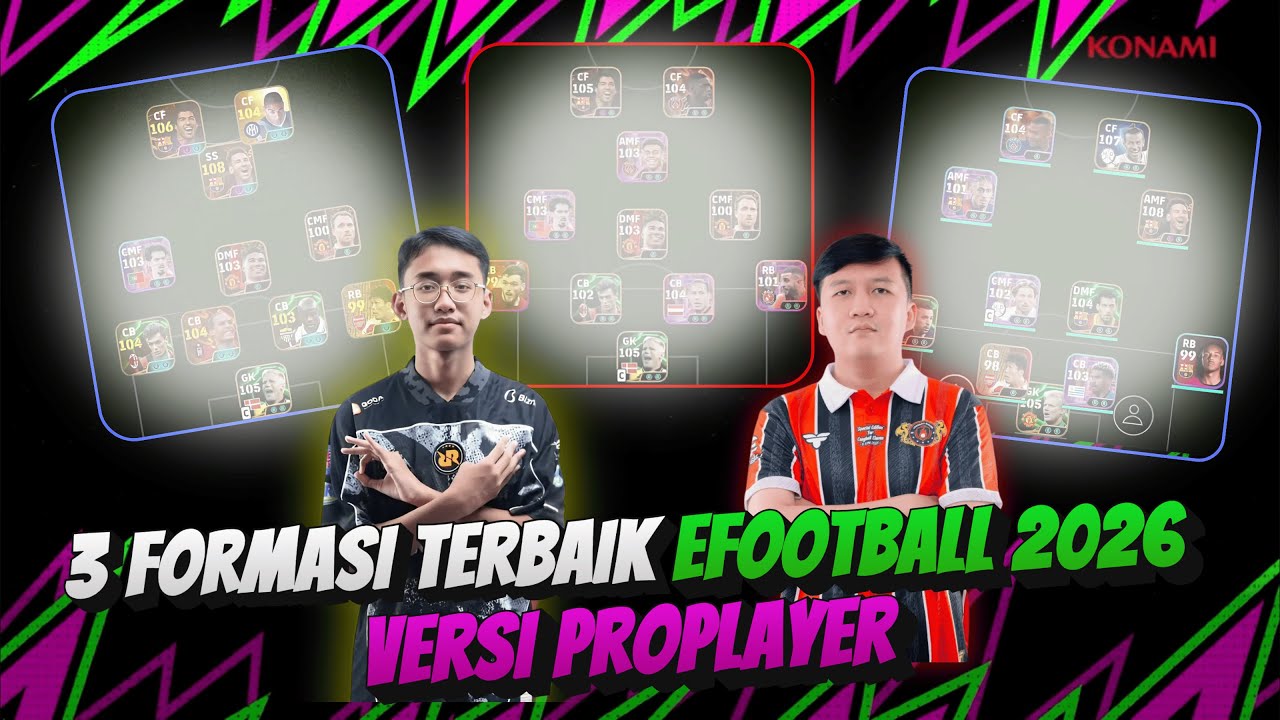 INI DIA FORMASI TERBAIK DI EFOOTBALL 2026 🔥| Efootball 2026 Mobile ...