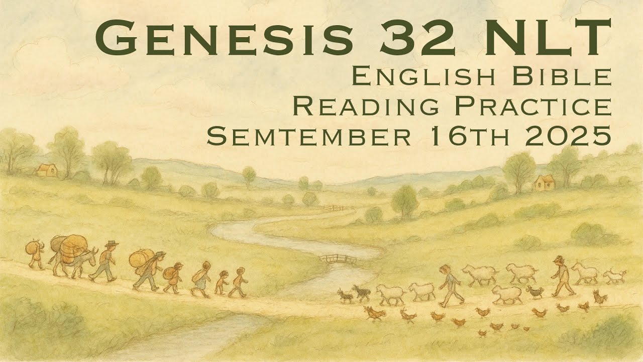 Genesis 32 | English Bible Reading Practice - YouTube