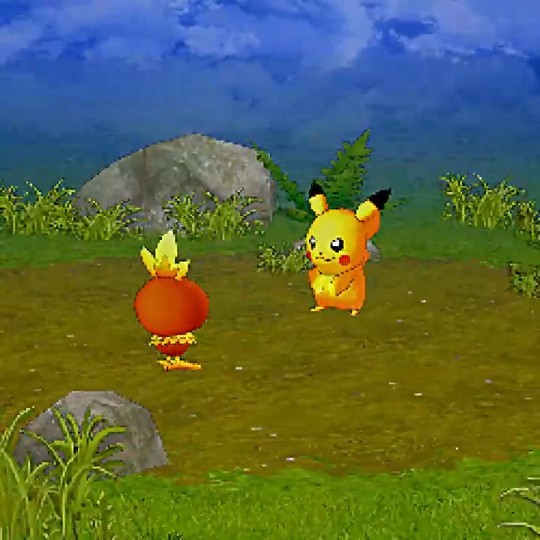 Pikachu vs. Torchic Diorama #nintendo #pokemon #blender #gaming # ...