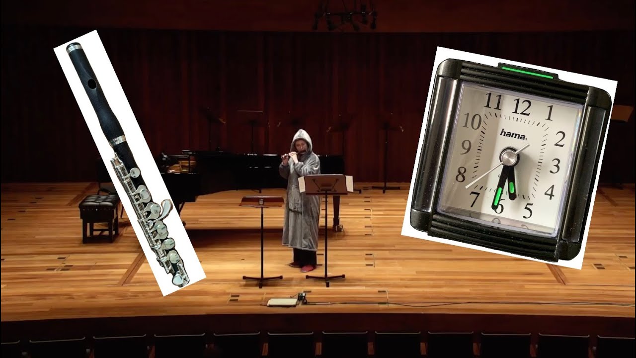 Tilmann Dehnhard - Wake Up! for Piccolo and Alarm Clock - YouTube
