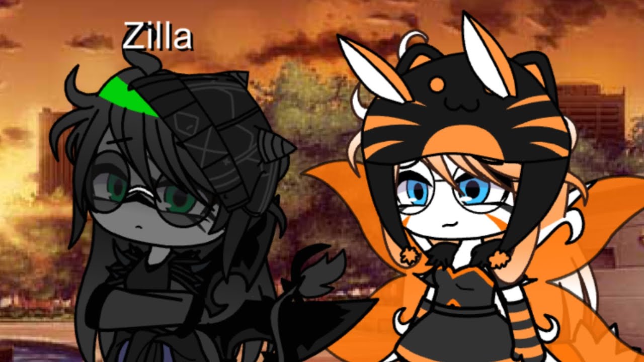 Mothra meets Zilla 1998... (Gacha Godzilla and Mothra) - YouTube