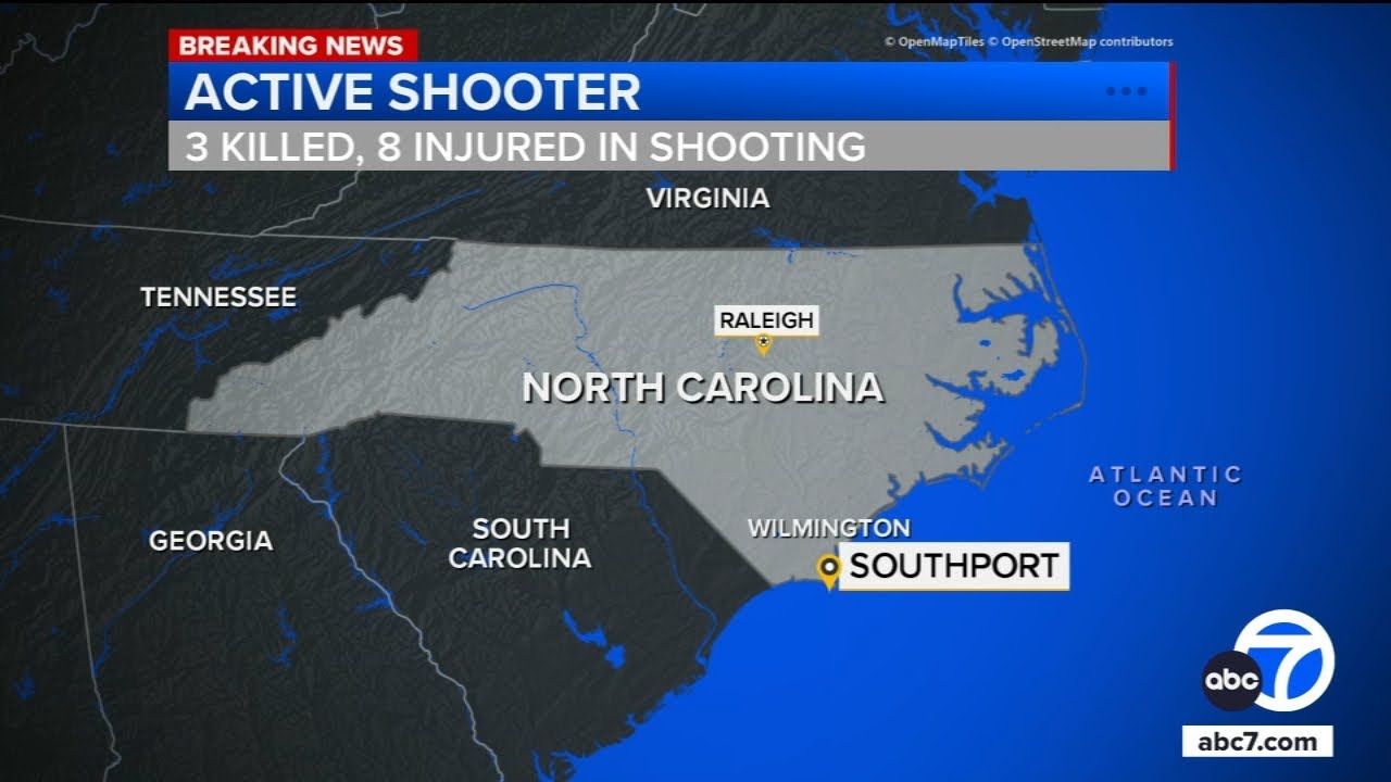 3 dead, 8 injured after shooter in boat opens fire on North Carolina ...