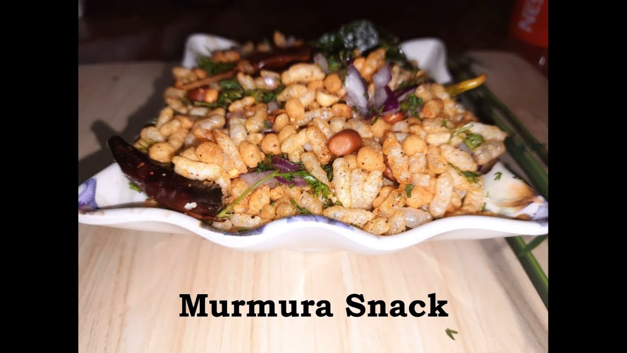 Easy Murmura Snack | Borugula Snack | Puffed Rice Snack | Recipe ...