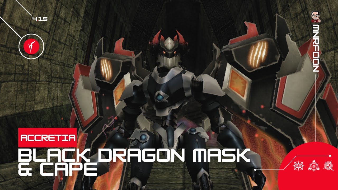 RF ONLINE 4.15 - Black Dragon Mask & Wings - Accretia Empire - YouTube