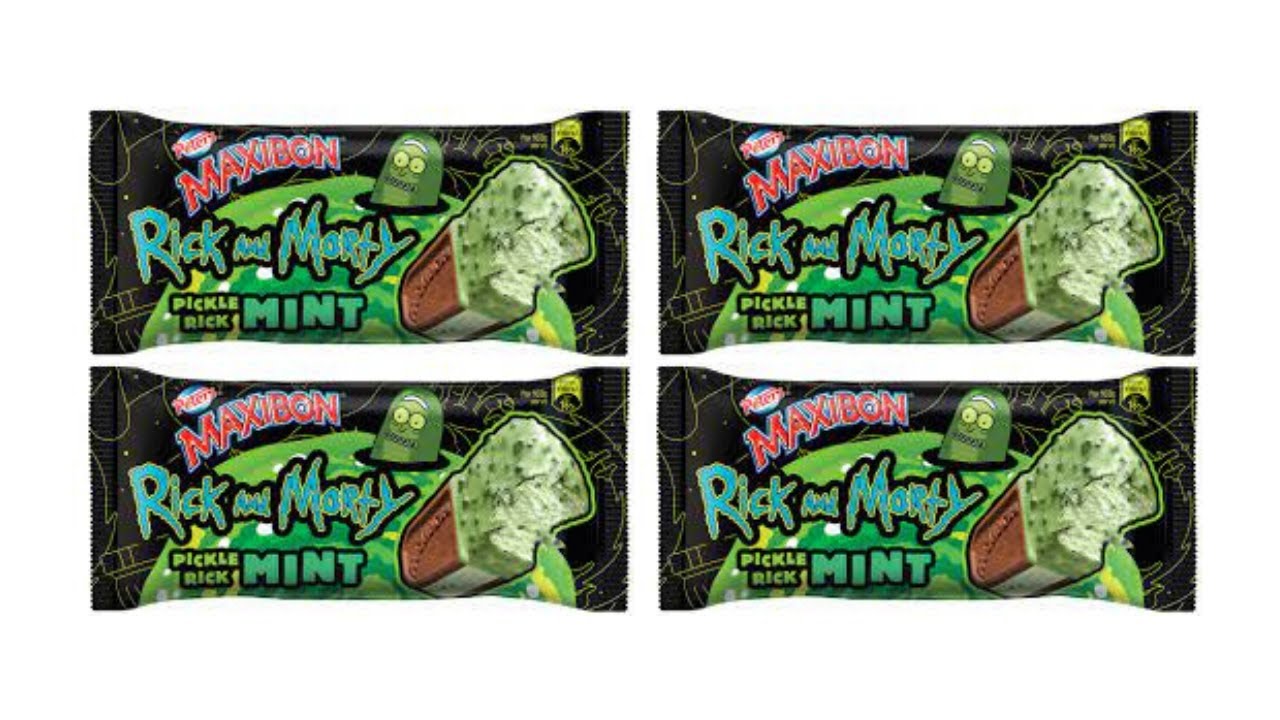 Checkout Basket Maxibon Rick and Morty Pickle Rick Mint - YouTube