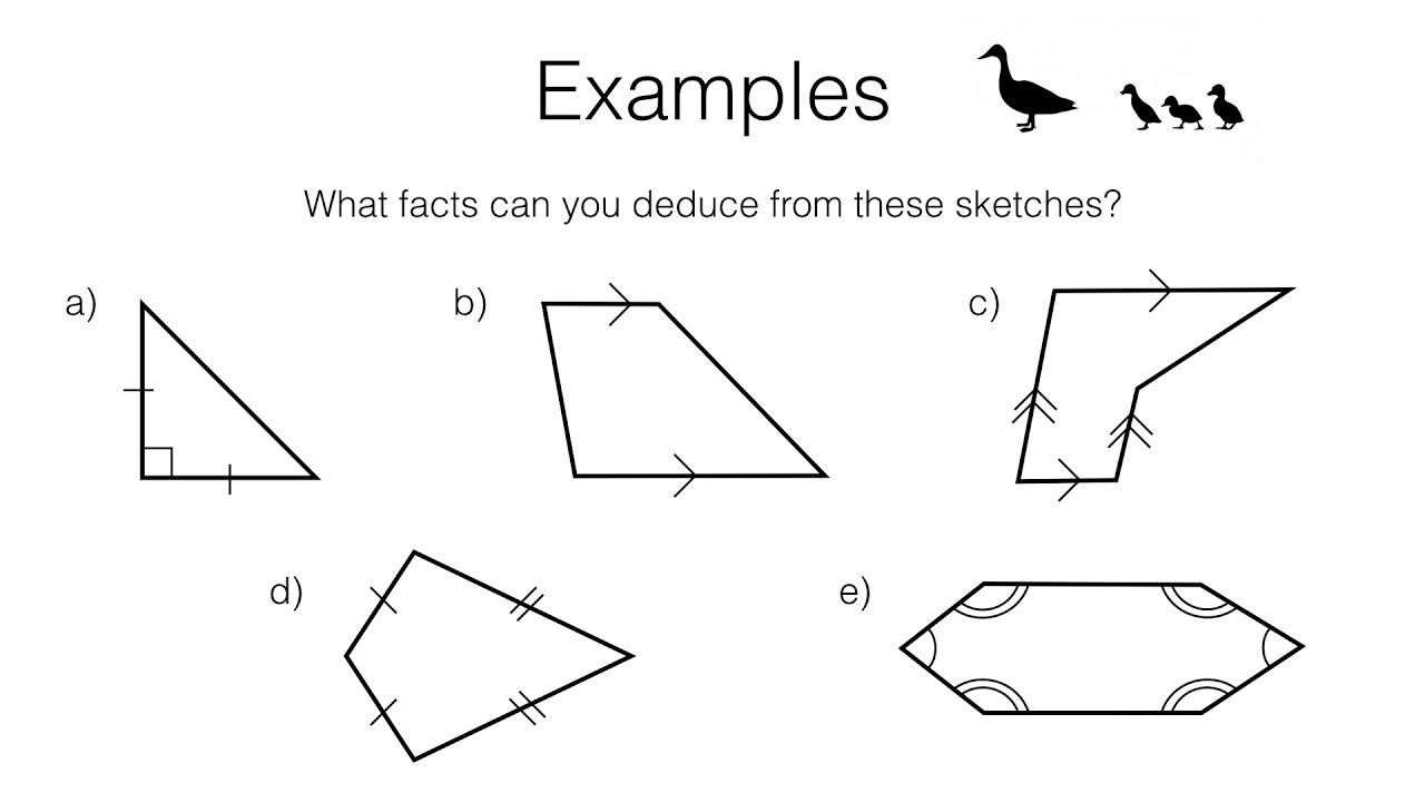 G1f video 1 of 2 Making deductions from geometric sketches - YouTube