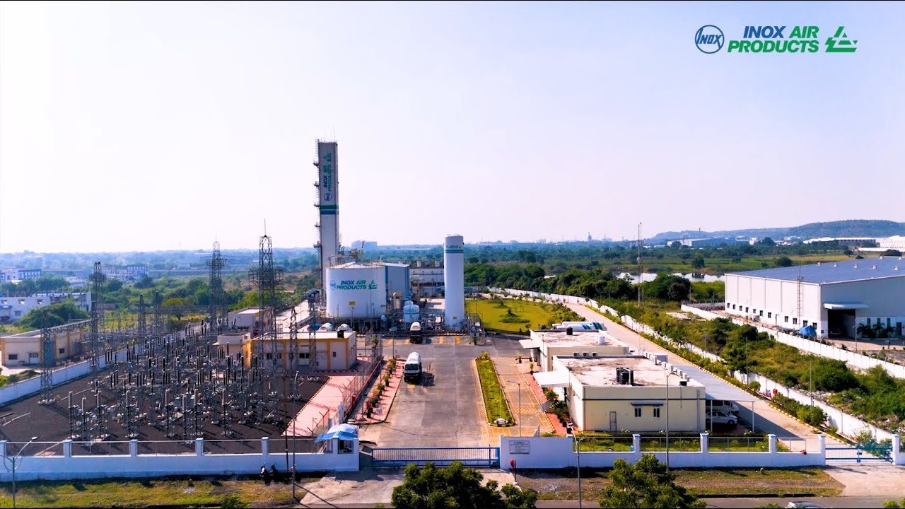 Virtual Tour Of INOXAP's 200 TPD ASU At AURIC, Aurangabad - YouTube