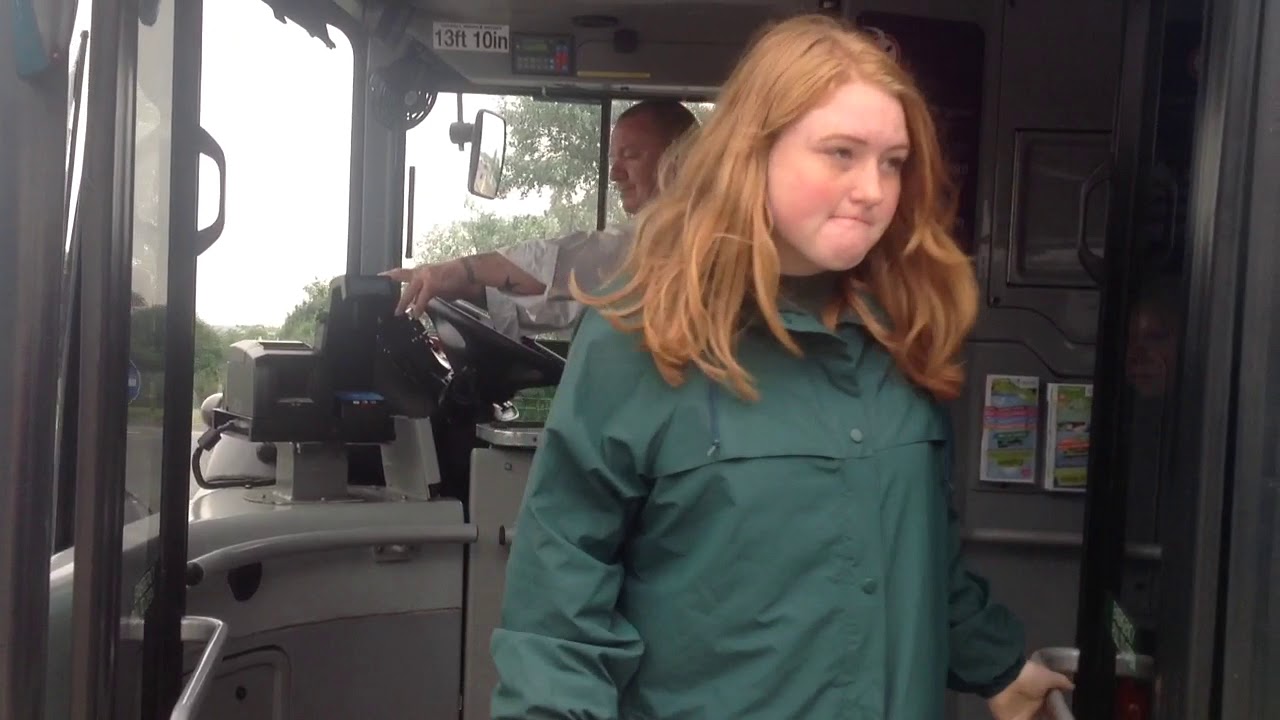 Us getting on the Southern Vectis Needles Breezer bus at Yarmouth Bus ...