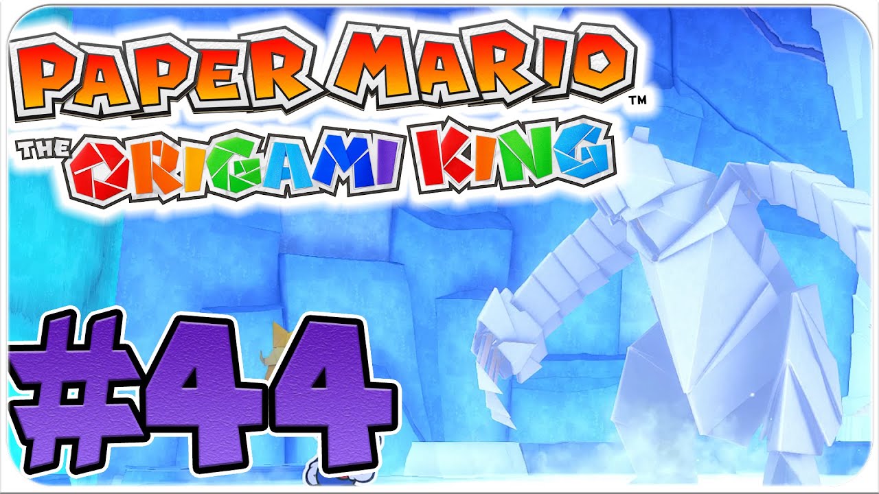 Paper Mario The Origami King - Episode 44 - Polar Overbearing - YouTube