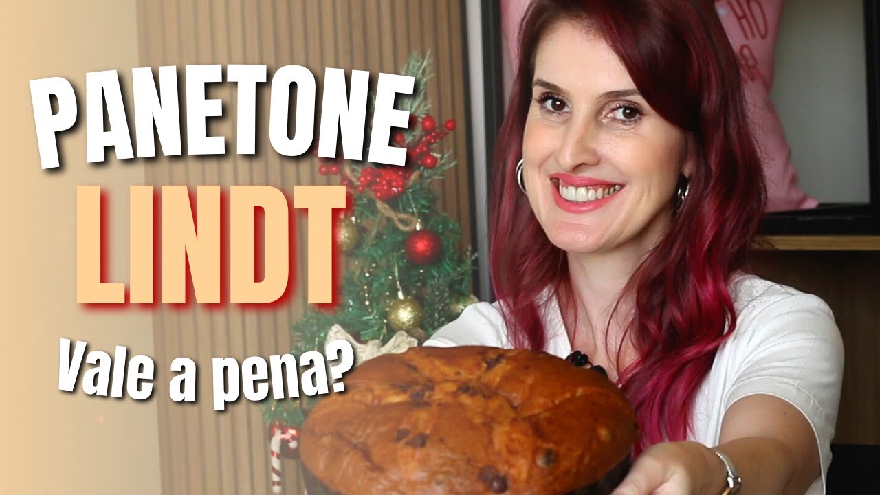 PROVEI O CHOCOTONE DA LINDT MAIS VENDIDO! - YouTube