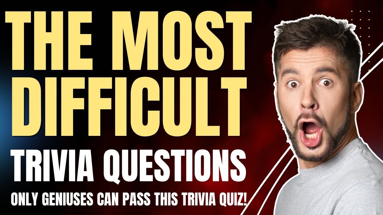 Only Genius Can Answer These Impossible Trivia Questions! 🤯🏆 # ...