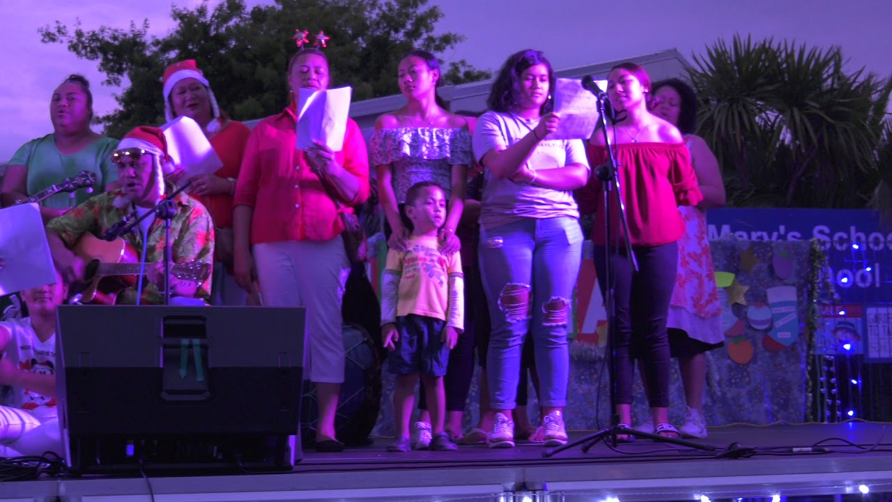 Tongan Choir performs Christmas Songs at St Mary's Church in Avondale ...