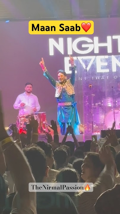 Maan Saab ️Gurdas Maan Saab Live in Delhi #shorts #gurdasmaan #vegas #maansaab #kibanuduniyada ...