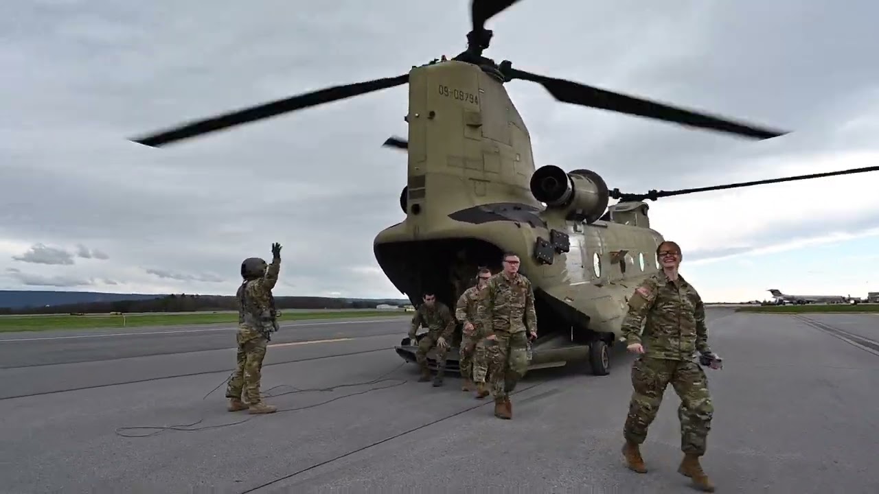 PSU Army ROTC - Aviation Lab - Pennsylvania National Guard - YouTube