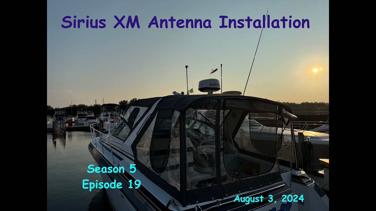 Sirius XM antenna install. S5E19 Aug 2, 2024 - YouTube