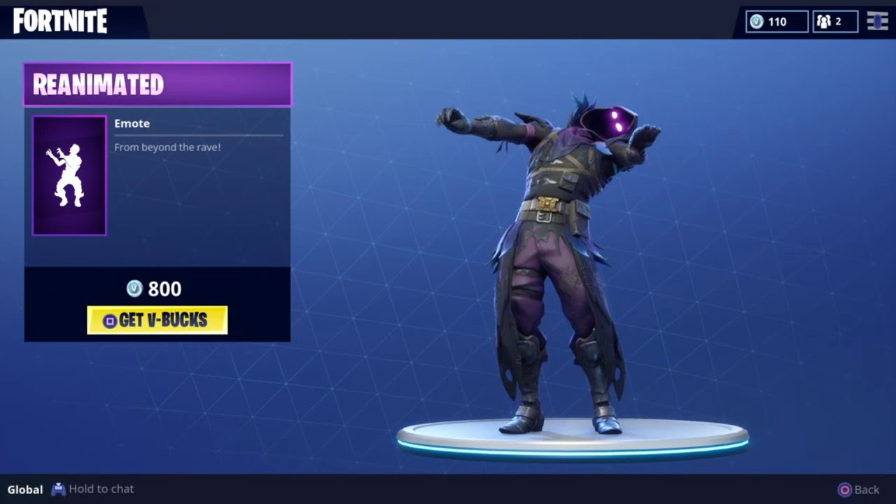 Reanimated Emote Returns (Fortnite Daily Store Update 4-6-18) - YouTube