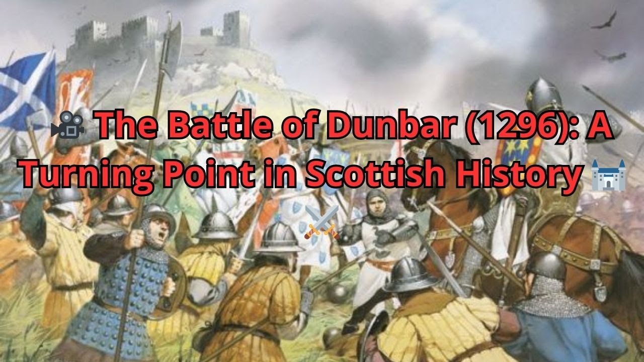 🎥 The Battle of Dunbar (1296): A Turning Point in Scottish History 🏰⚔️ ...