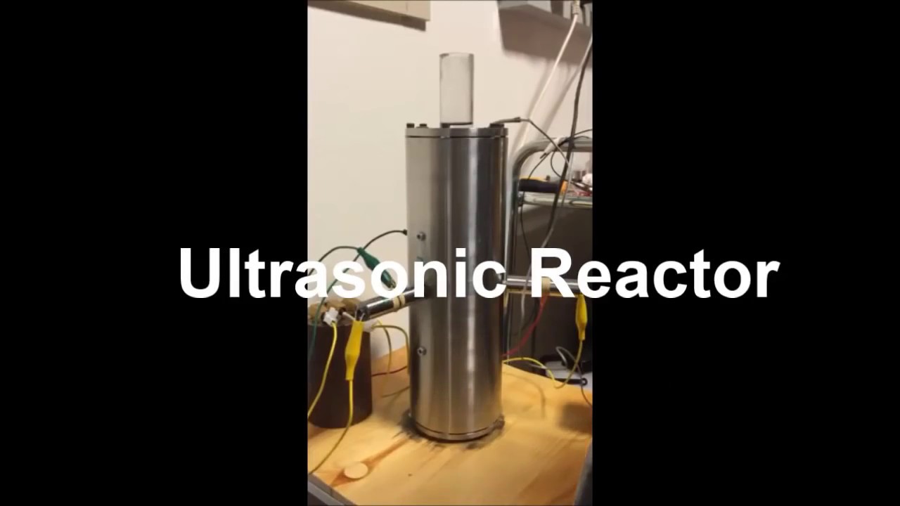 Ultrasonic reactor/Sonochemical reactor/cavitation reactor - YouTube